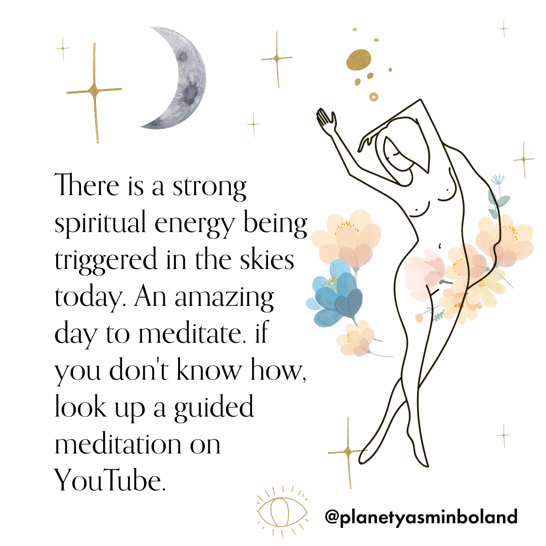 There is a strong spiritual energy being triggered in the skies today ...