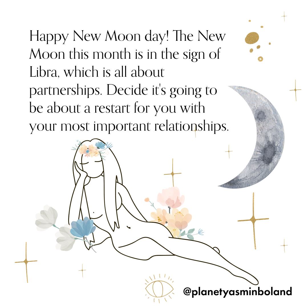 Happy New Moon day! - Yasmin Boland