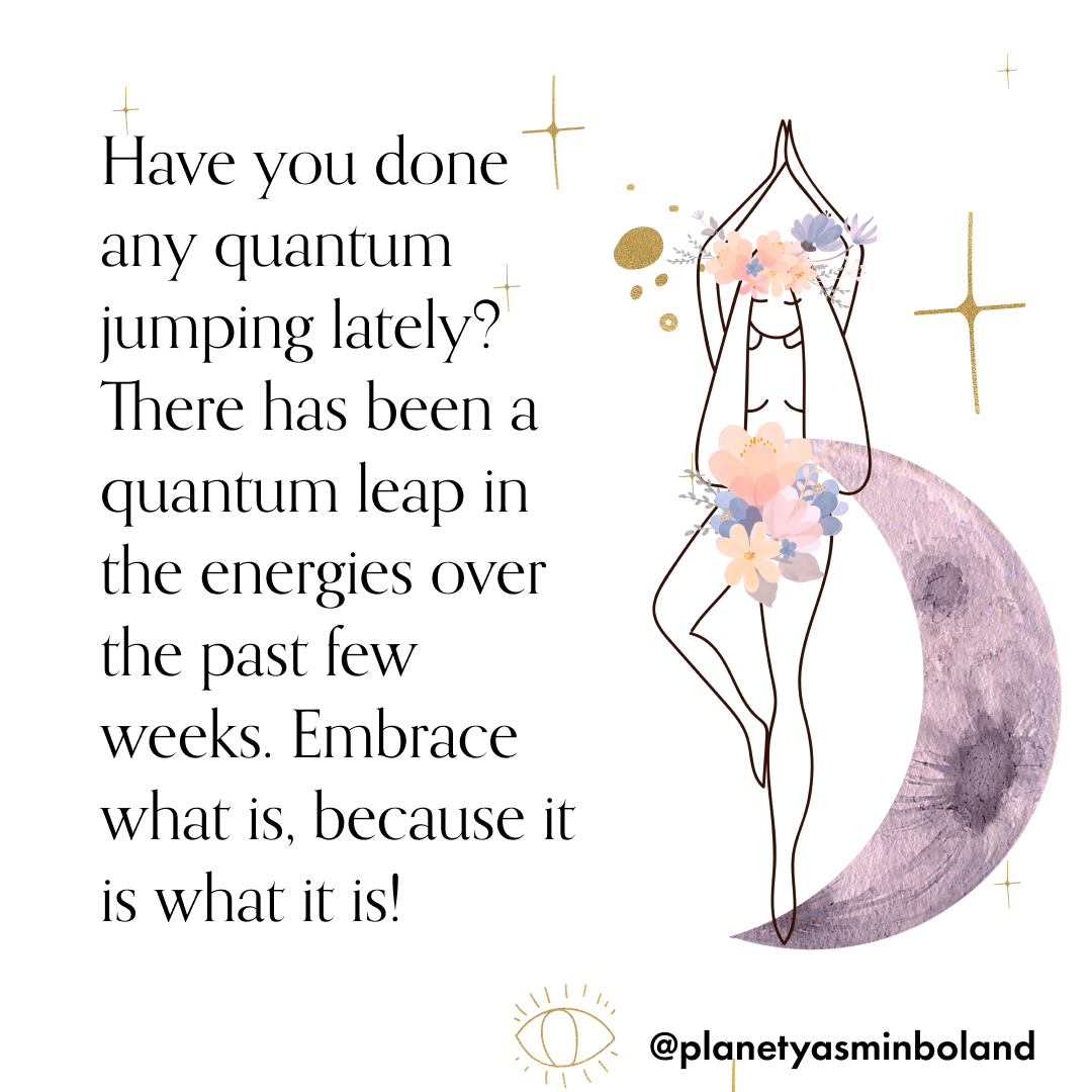 Have you done any quantum jumping lately? - Yasmin Boland
