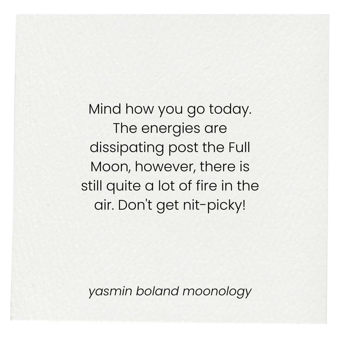 Mind how you go today - Yasmin Boland