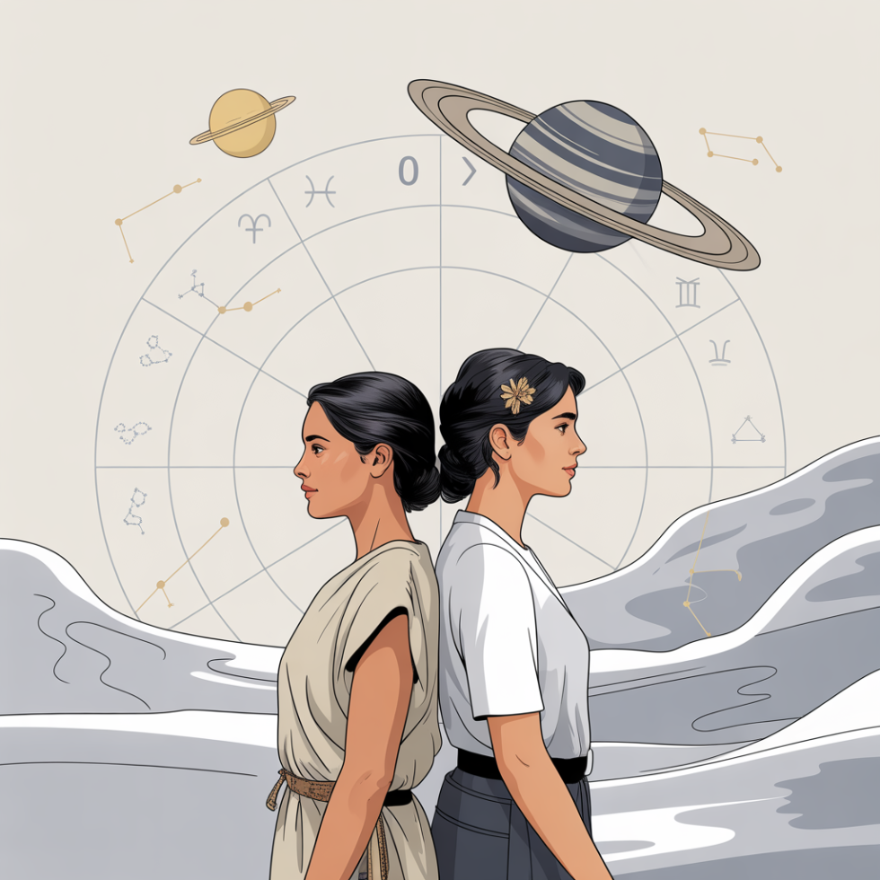 6000 years later, Saturn and Neptune meet again - Yasmin Boland